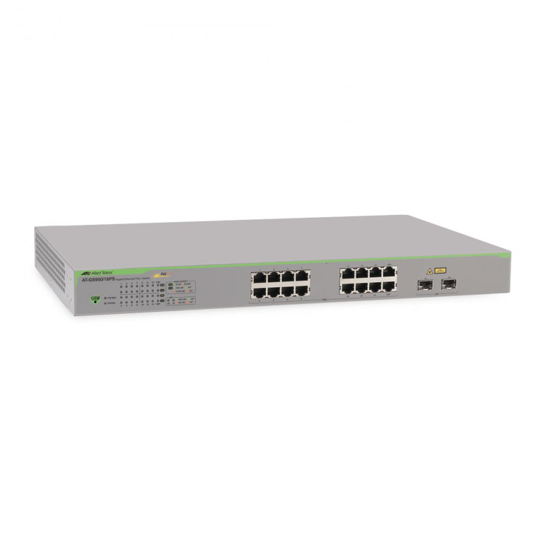 Switch PoE+ Gigabit WebSmart de 16 puertos 10/100/1000 Mbps (2 x Combo) + 2 puertos gigabit SFP ...